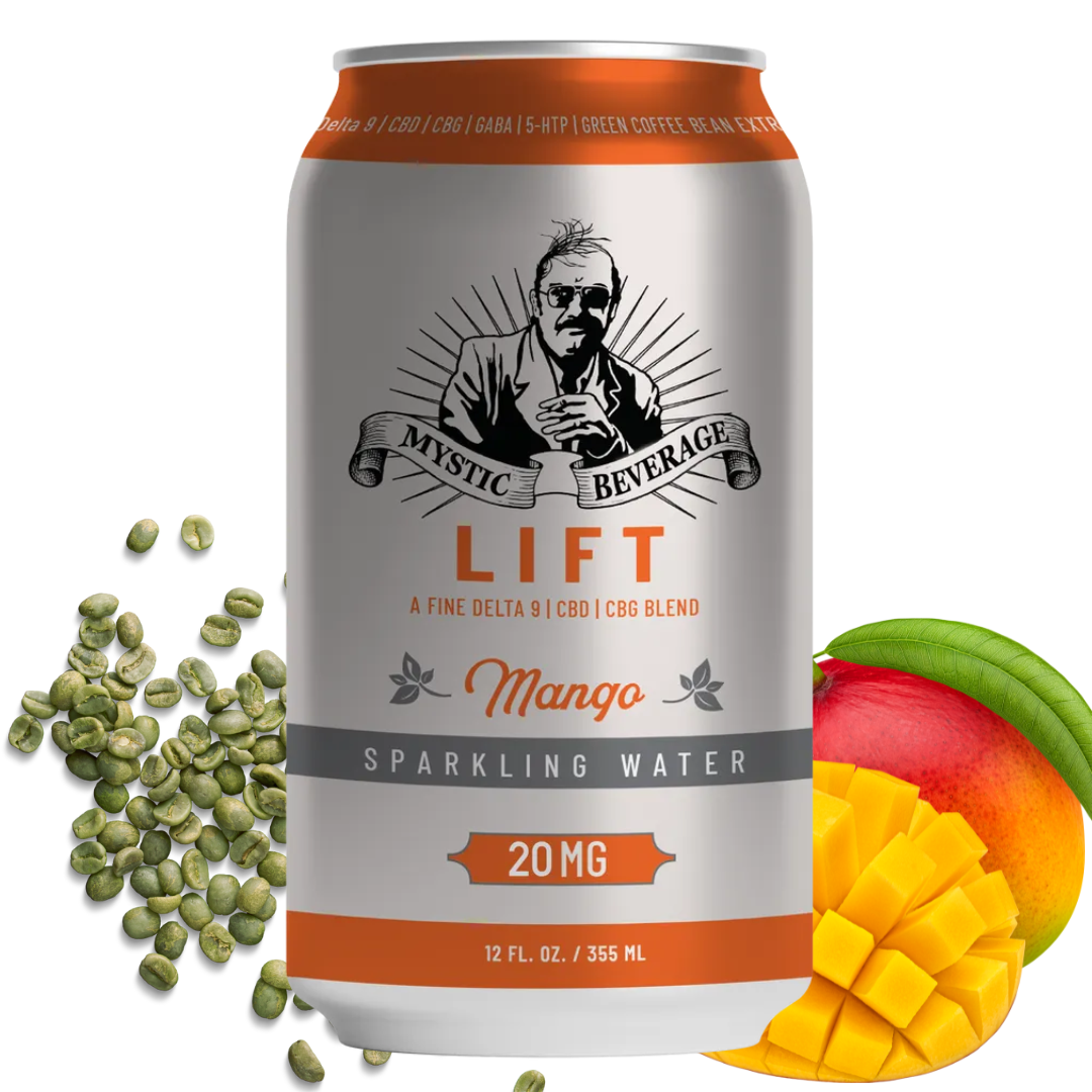 Best Delta 9 Drinks - LIFT Mango – Mystic Beverage